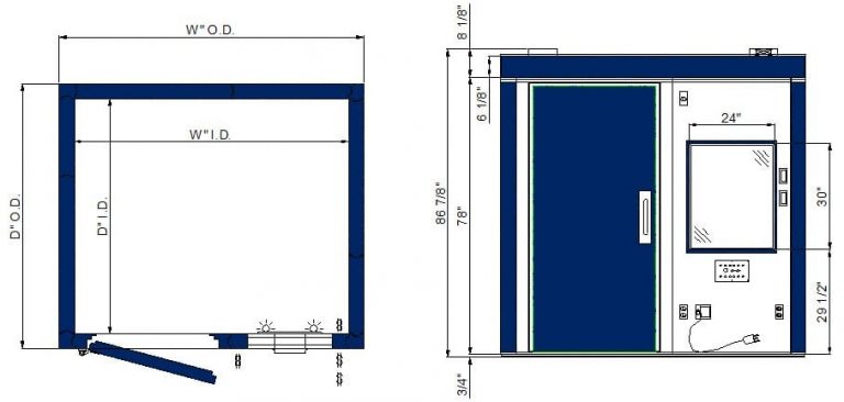 Voice Over Booths Spec Sheet - Eckel Acoustic | Studios