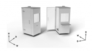 Audiology Booth Spec Sheet - Eckel Acoustic | Mini Booth