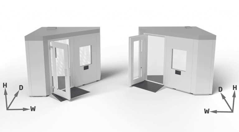 Audiology Booth Spec Sheet - Eckel Acoustic | Mini Booth